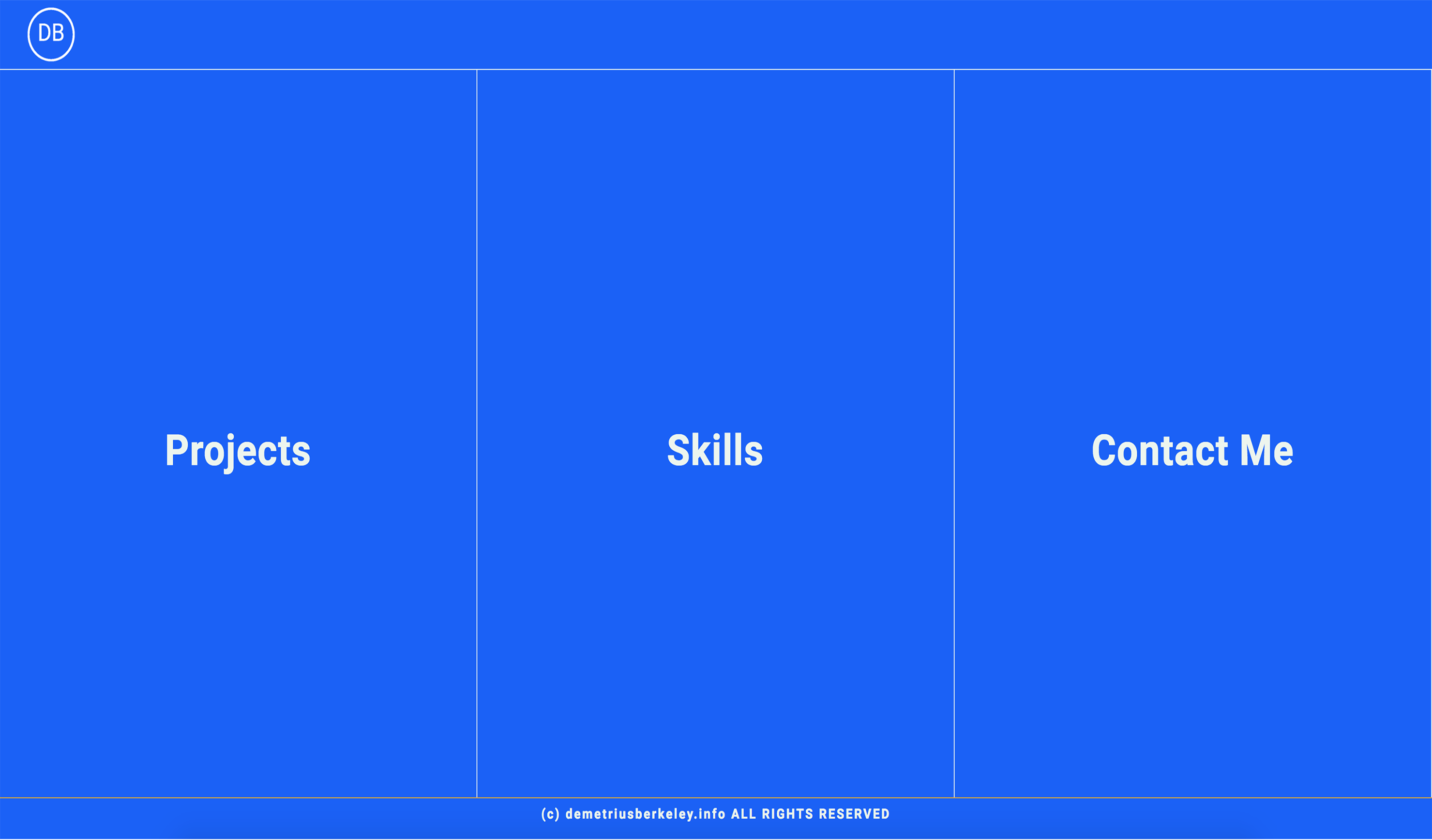 Demetrius Berkeley - Portfolio